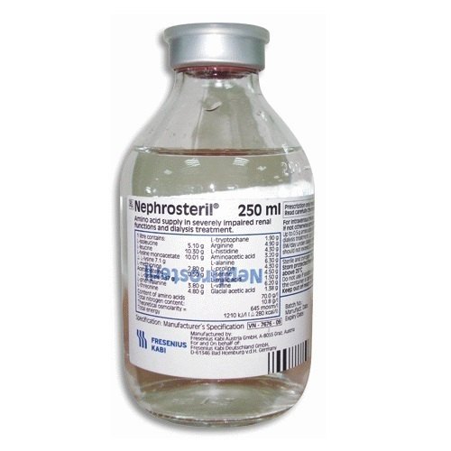 NEPHROSTERIL Amino Acids Solution for IV Infusion 250mL price in the ...